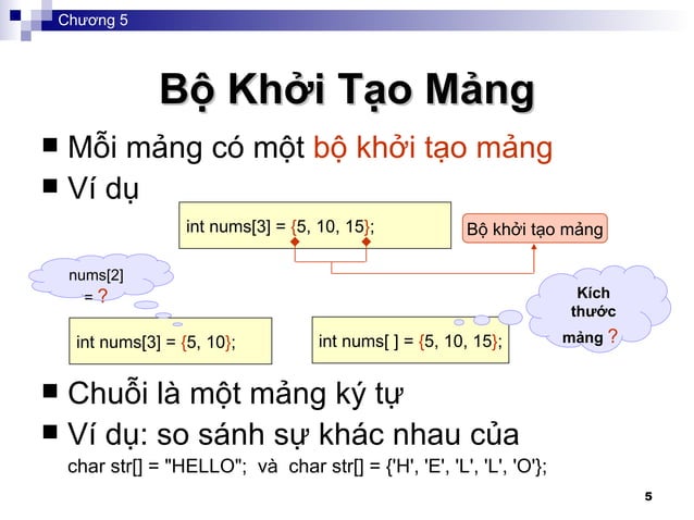 Lap trinh huong_doi_tuong_cpp_dhct_lesson05 | PPT