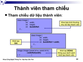 Lap trinh huong_doi_tuong_cpp_dhct_lesson07 | PPT