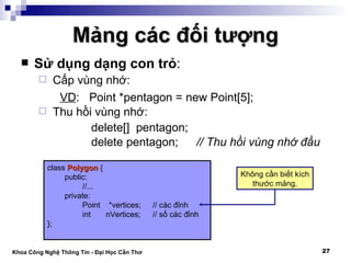 Lap trinh huong_doi_tuong_cpp_dhct_lesson07 | PPT