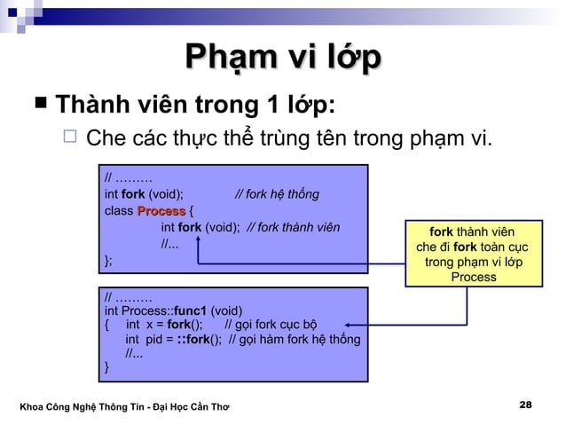 Lap trinh huong_doi_tuong_cpp_dhct_lesson07 | PPT