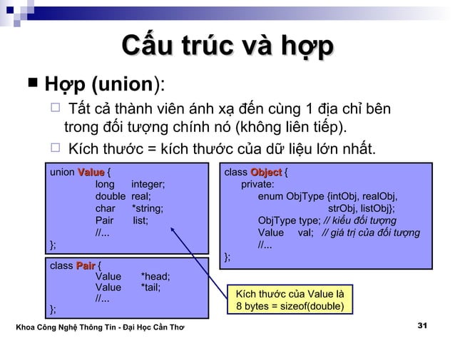 Lap trinh huong_doi_tuong_cpp_dhct_lesson07 | PPT