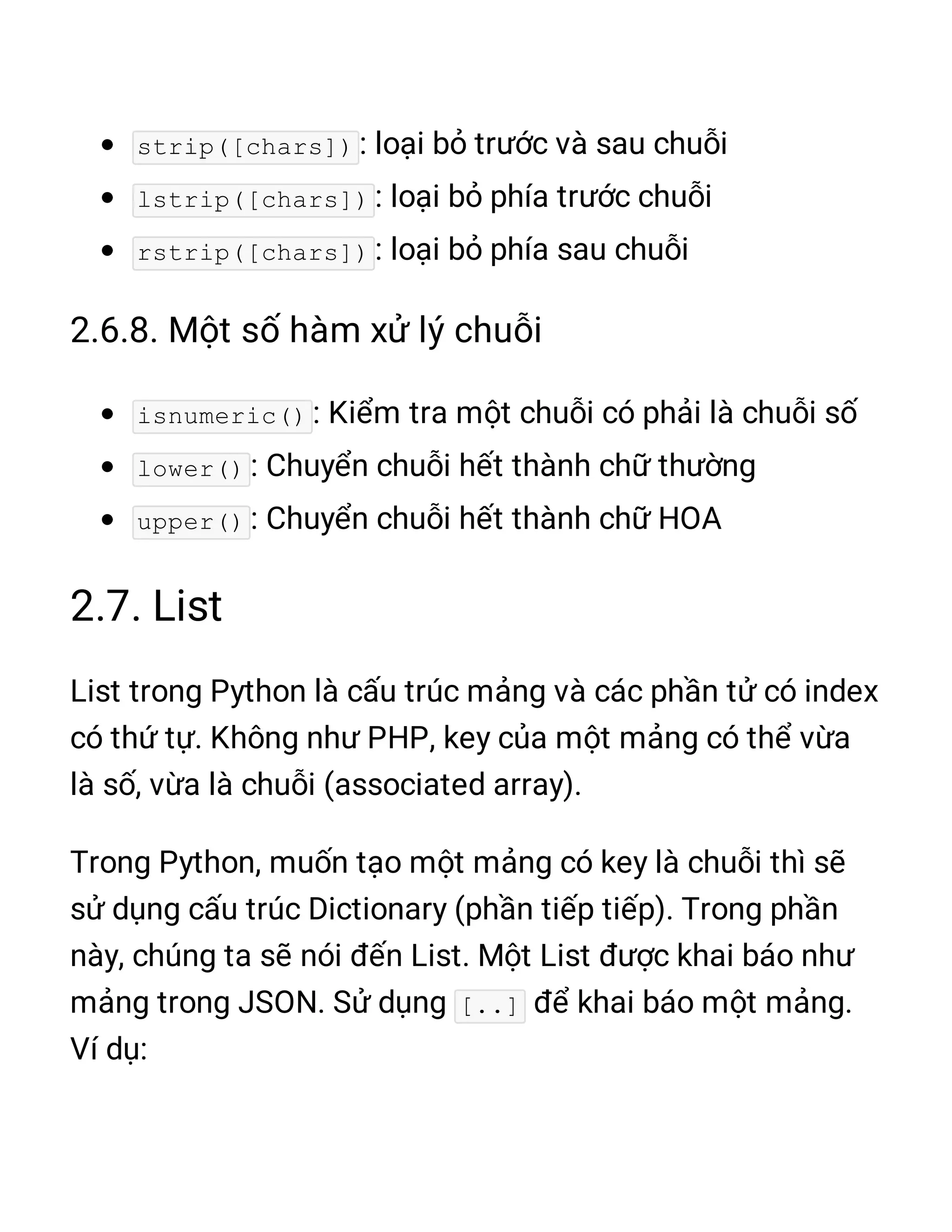 Lập trình Python cơ bản | PDF