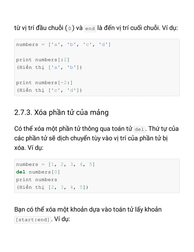 Lập trình Python cơ bản | PDF