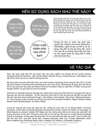 Lập trình sáng tạo với Scratch – Nguyễn Hữu Hưng & Dương Lực | PDF