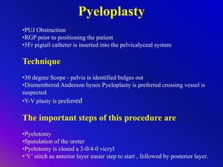 LAPAROSCOPIC UROLOGICAL SURGERY | PPTX