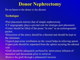 LAPAROSCOPIC UROLOGICAL SURGERY | PPTX