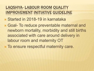 LaQshya programme | PPT