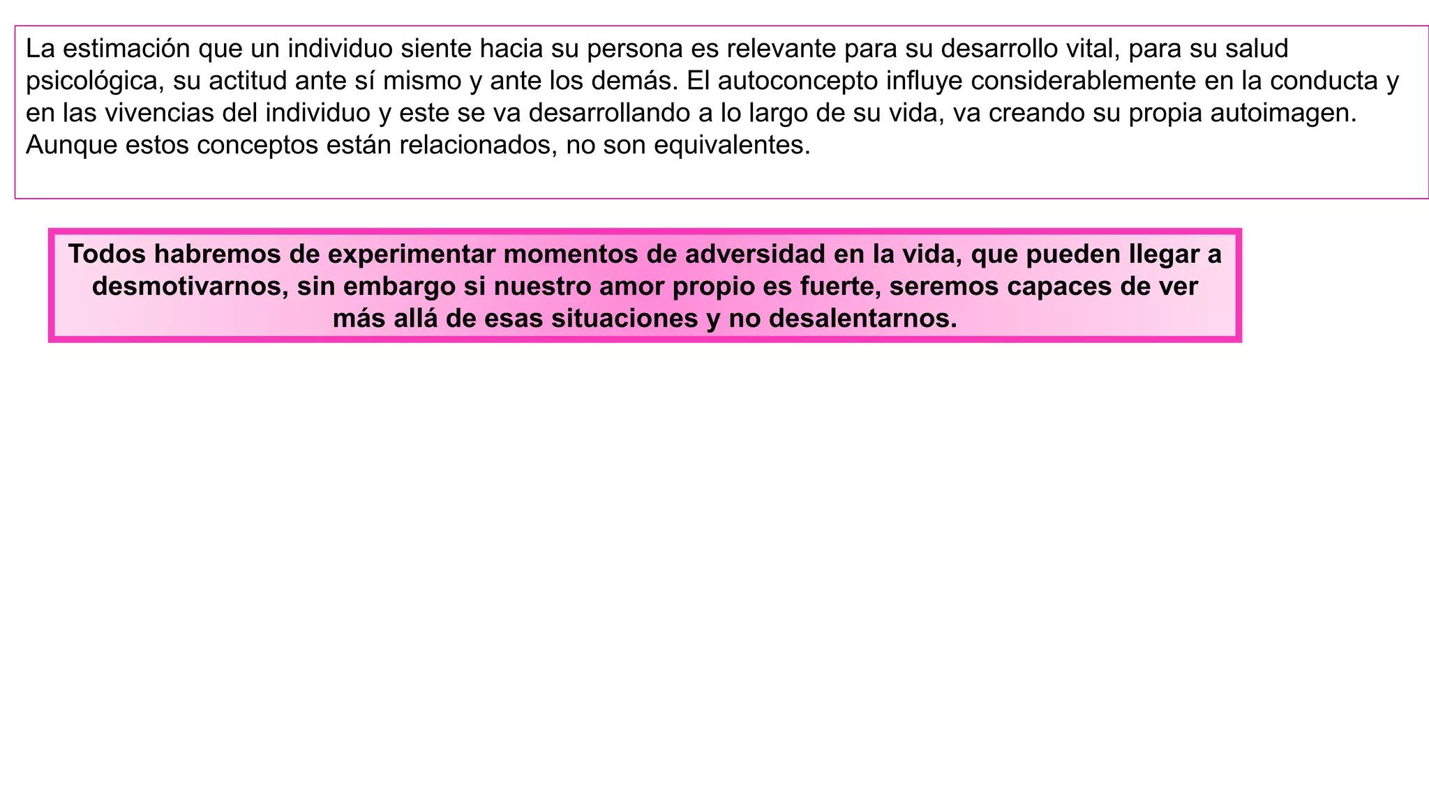 La que es autoimagen | PPTX