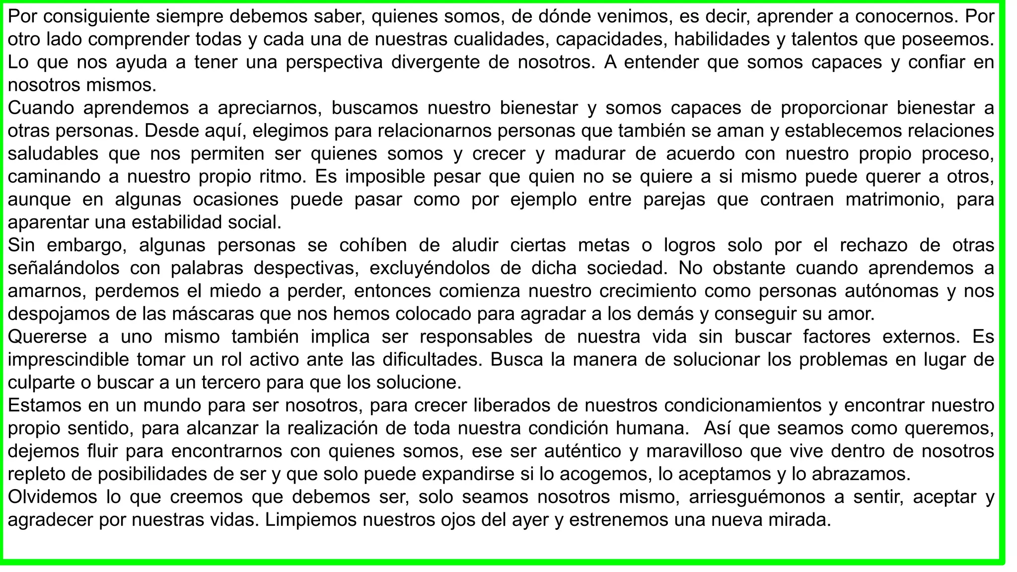 La que es autoimagen | PPTX