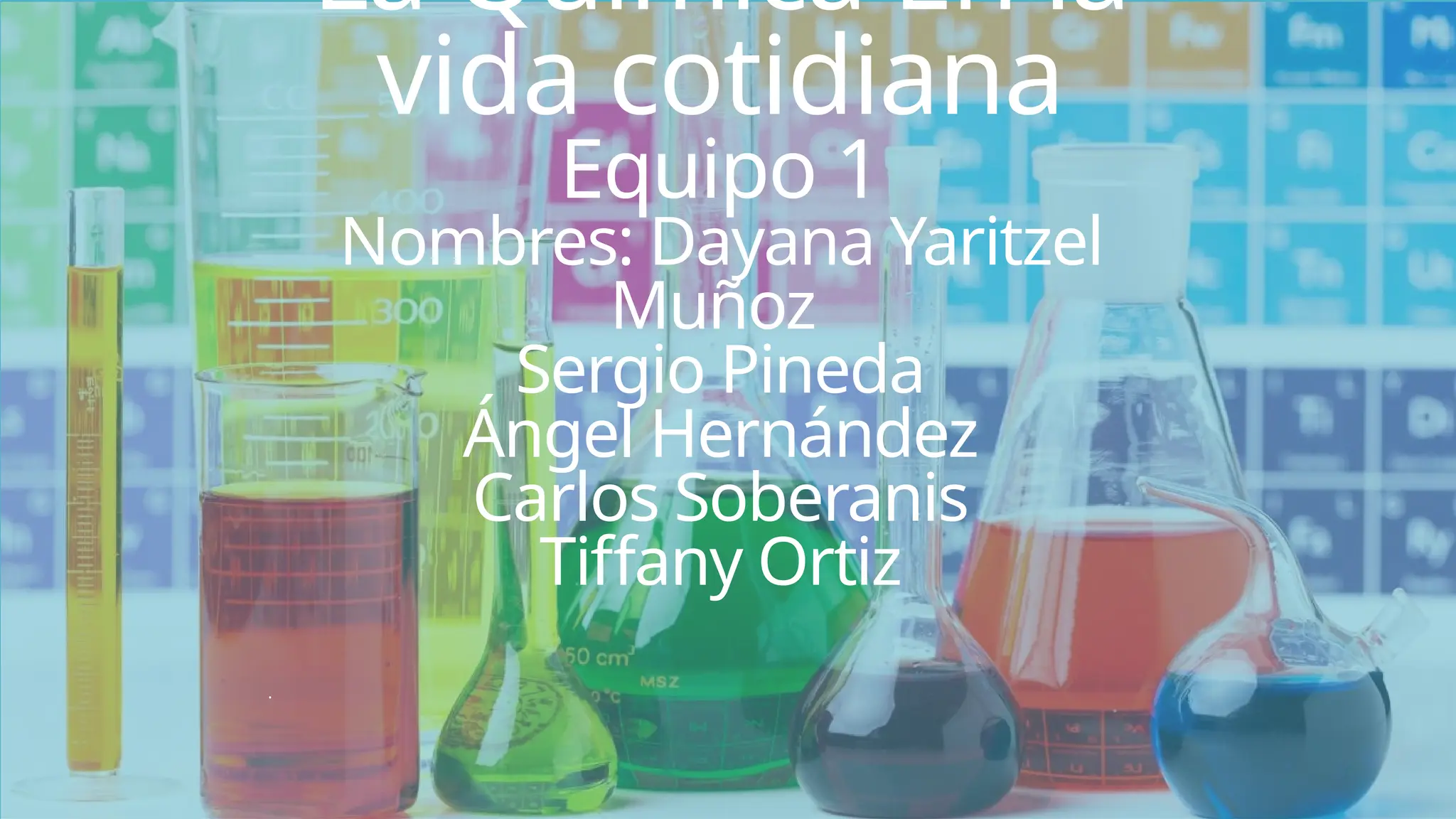 La Química En la vida cotidiana.pptxQuimicaFisicaQuimicaEnlavida | PPTX