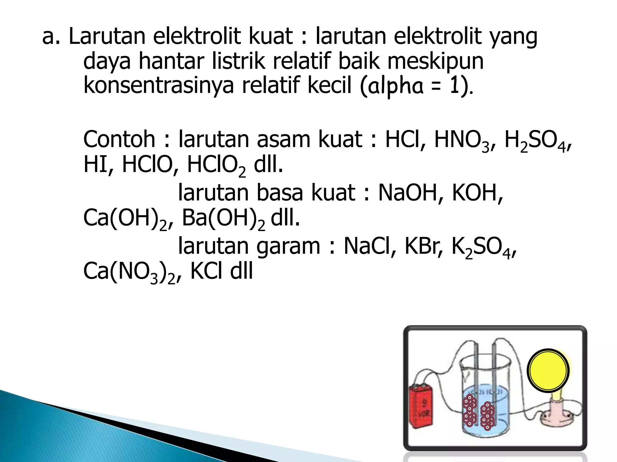 Lar. elektrolit & non elektrolit | PPTX