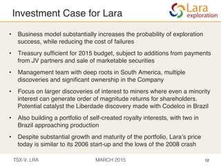 Lara Corporate Presentation | PPT