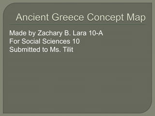 Ancient Greece Concept Map | PPTX