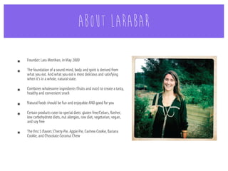 Larabar Case Study | PDF