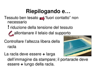 La racla per serigrafia per stampa | PDF | Needlework | Arts and Crafts