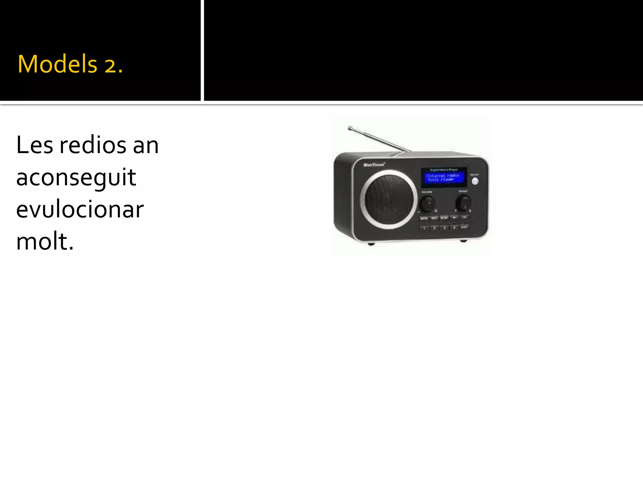 La radio | PPTX