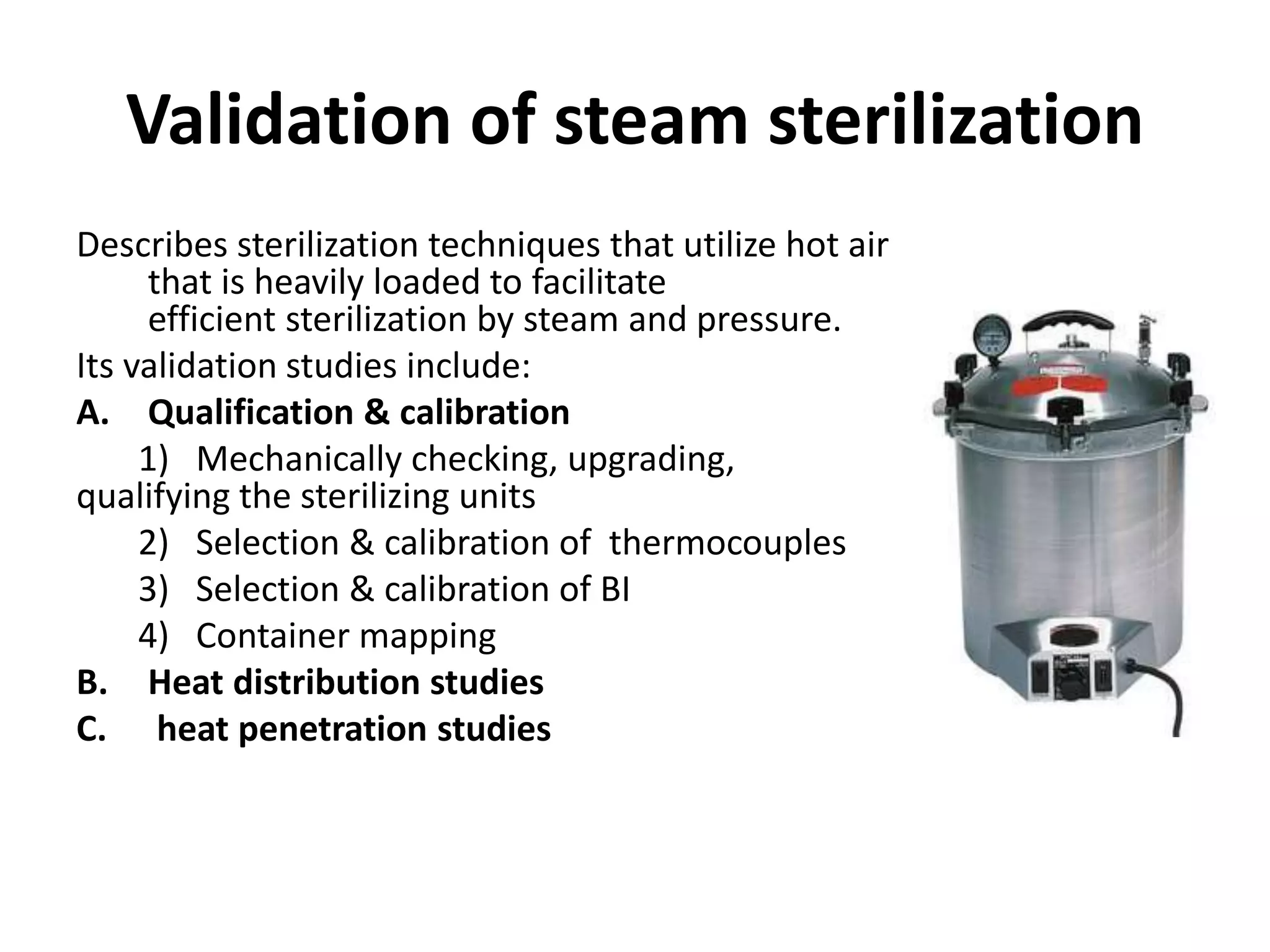validation of Sterilization process | PPTX