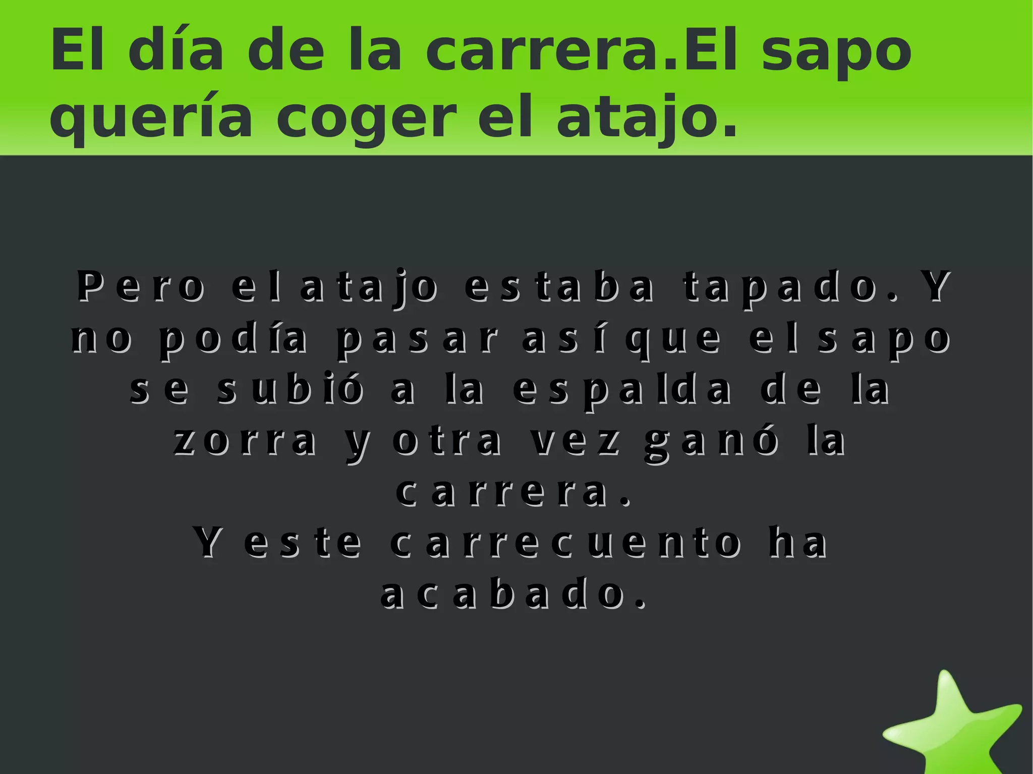 La rana y el sapo jls | ODP