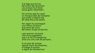 L’aranya de sostre | PPS