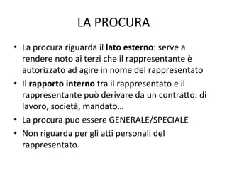 La rappresentanza | PDF
