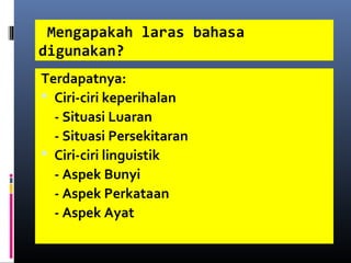 Laras bahasa | PPT