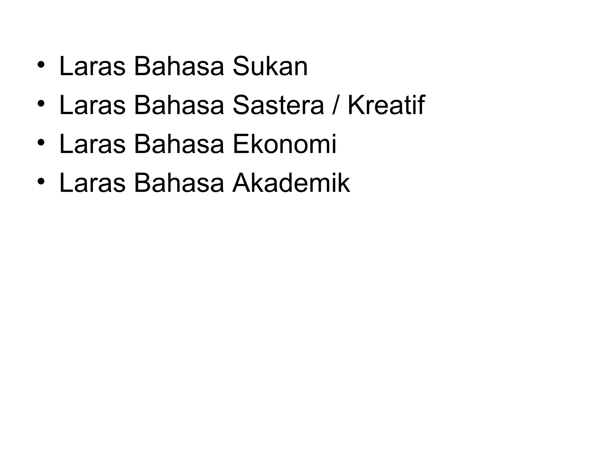 Laras bahasa dalam bahasa melayu | PPT