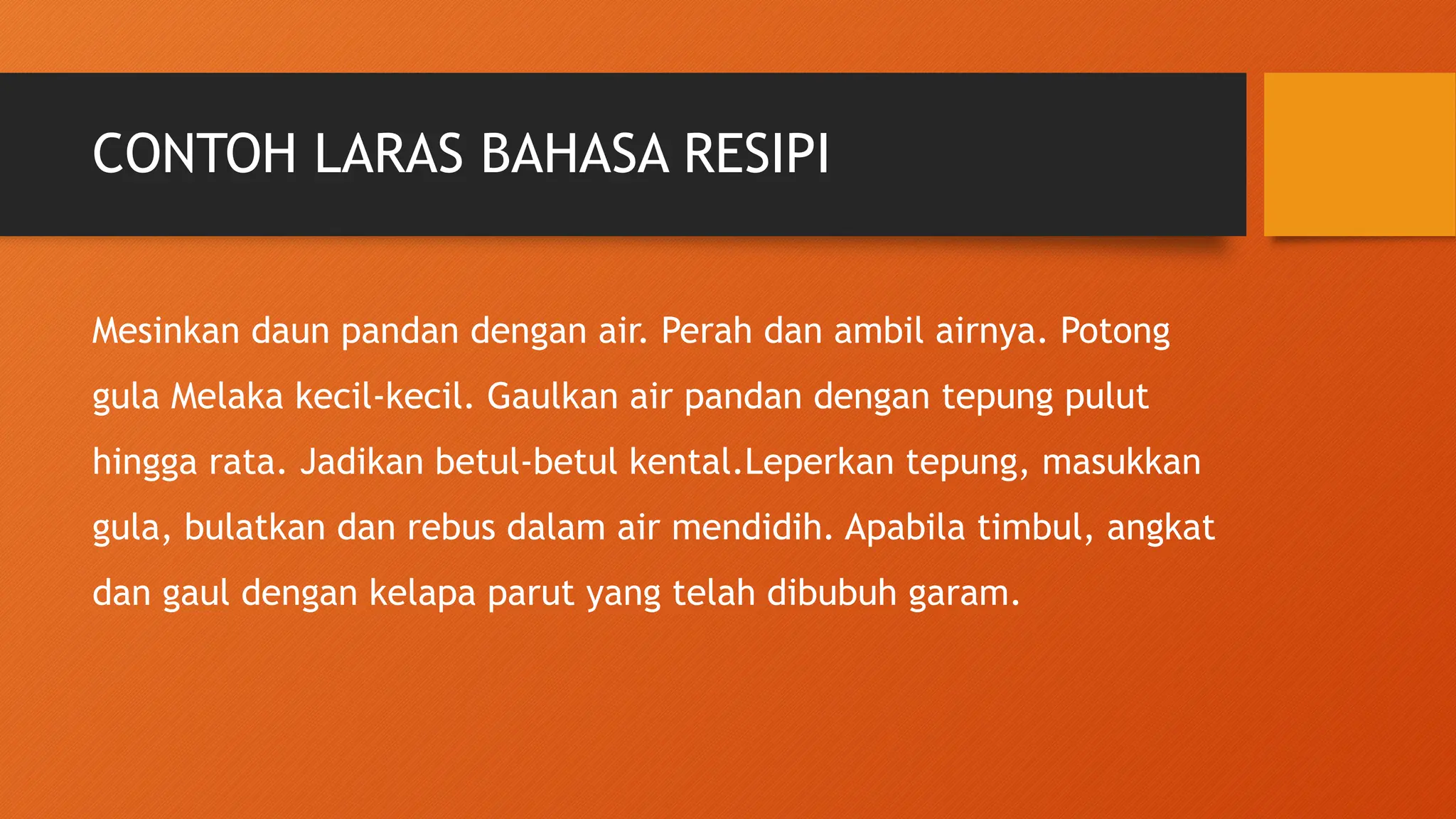 LARAS BAHASA MELAYU STPM TINGKATAN ENAMM | PPTX