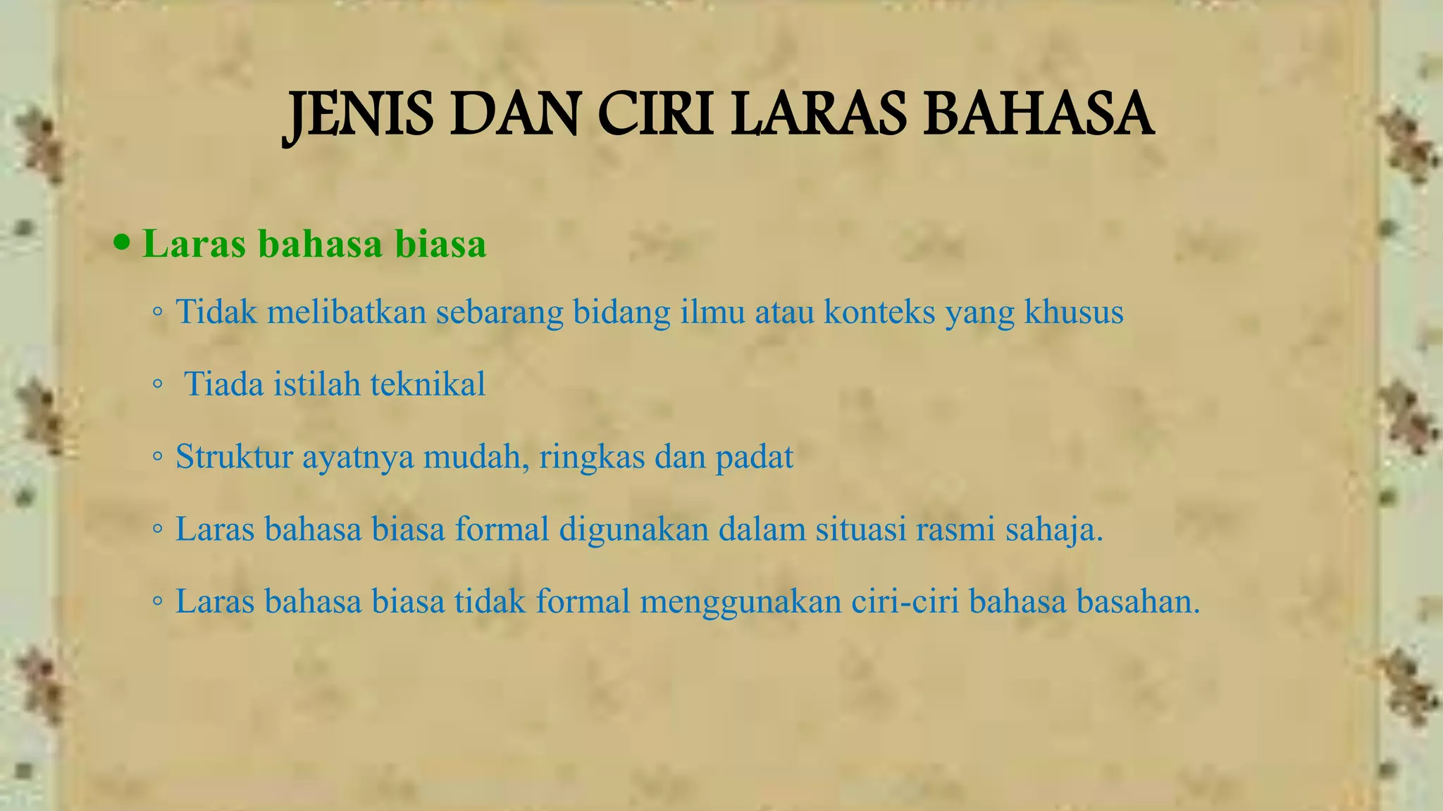 Laras bahasa iklan | PPTX