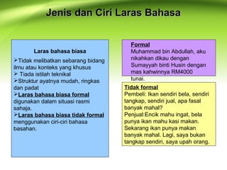 Laras Bahasa Iklan. | PPT