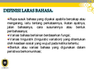 SYD 12103 (Laras Bahasa Penulisan Ilmiah) | PPT
