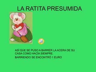 La ratita presumida | PPT