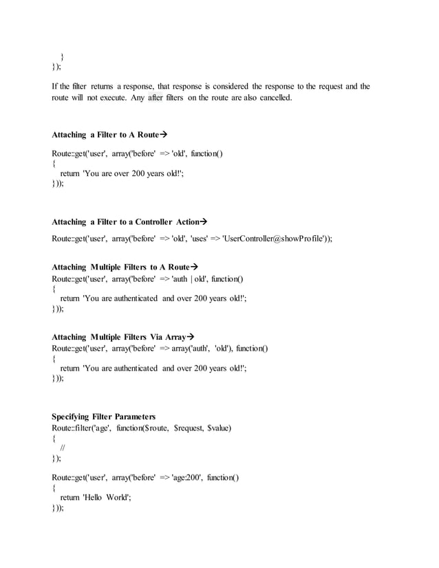 Laravel | DOCX | Databases | Computer Software and Applications