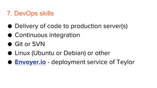 Laravel совместимые технологии | PPT