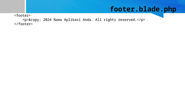 Pengenalan Laravel - install,routing,controller dan view.pptx