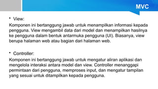 Pengenalan Laravel - install,routing,controller dan view.pptx