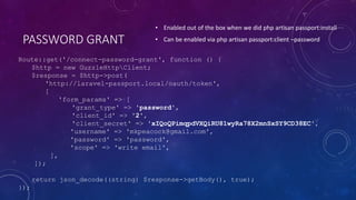 An introduction to Laravel Passport | PPTX