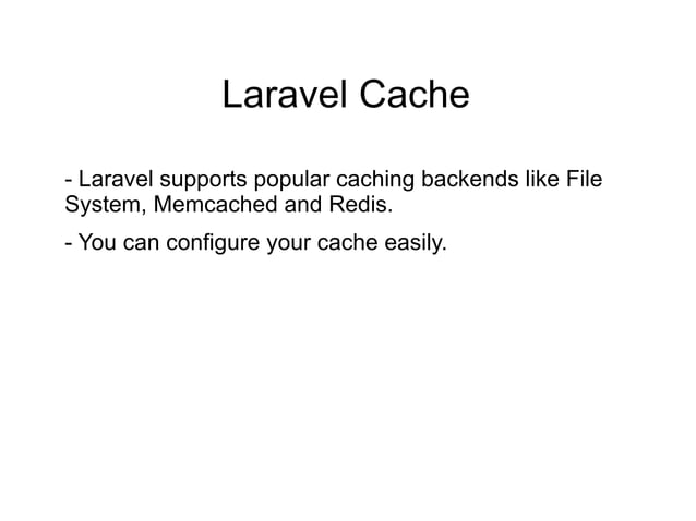 Laravel 4 presentation | PPT