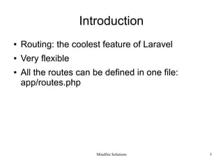 Laravel Routing and Query Building | PDF