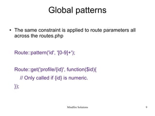 Laravel Routing and Query Building | PDF | Social Networking | Internet
