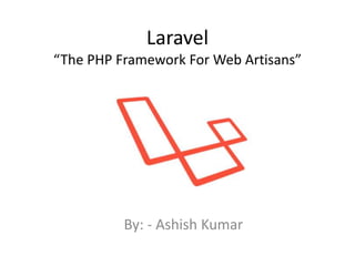 Laravel session 1 | PPT