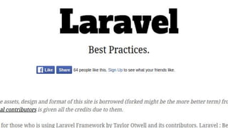 Laravel the right way | PDF