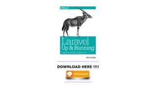 Laravel - Up and Running | PPT