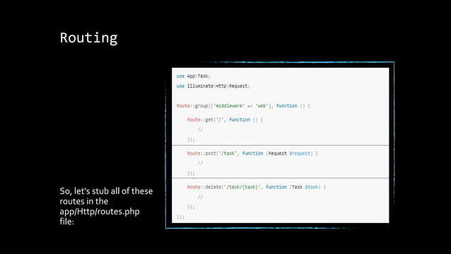 Laravel Tutorial PPT | PPTX
