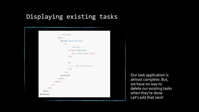 Laravel Tutorial PPT | PPTX