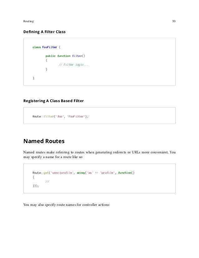 Laravel 4 Documentation