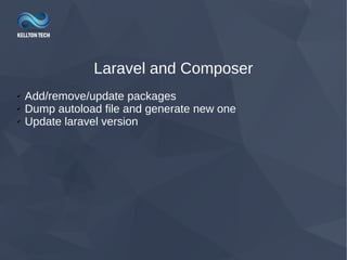 Laravel 5.3 - Web Development Php framework | PPT