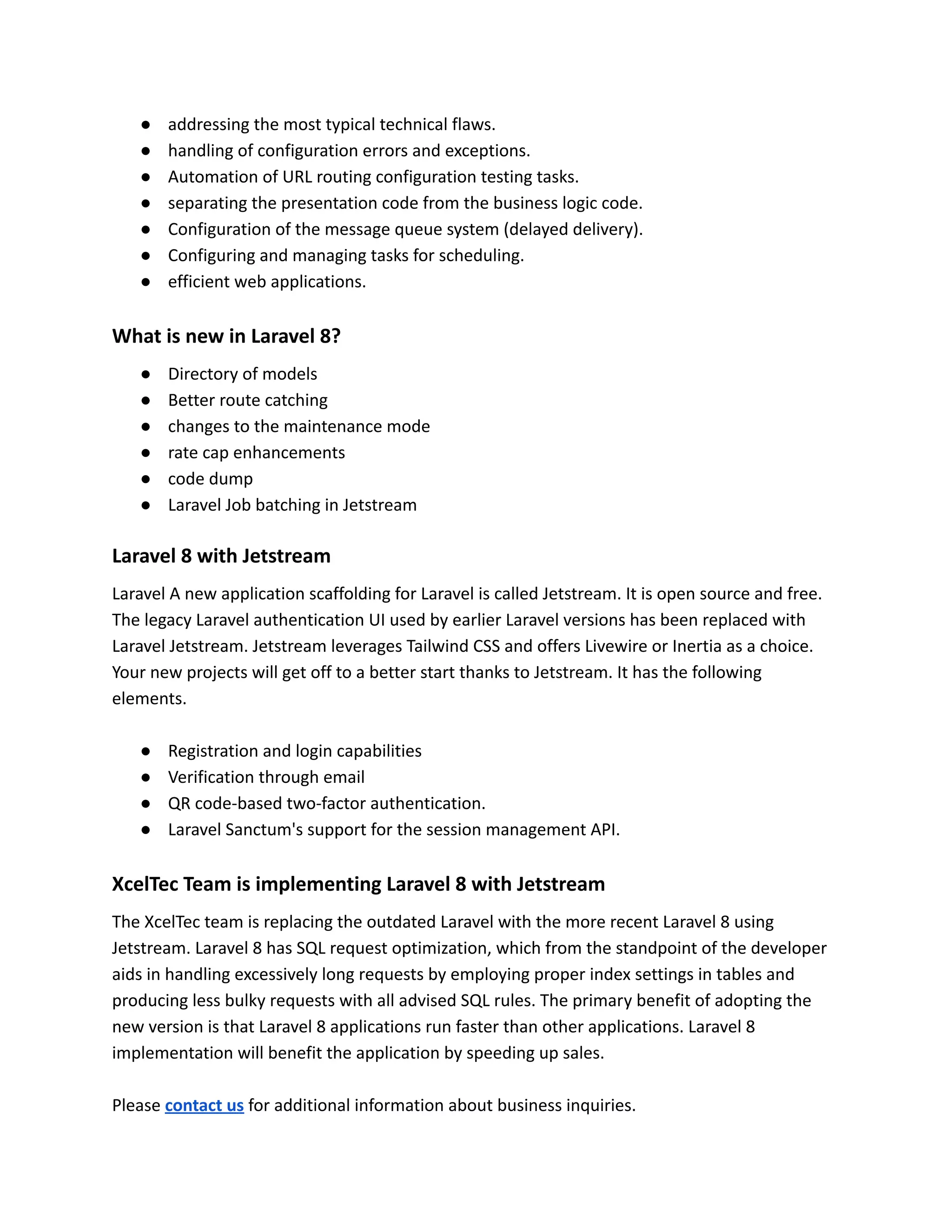 Laravel 8 with jetstream | PDF