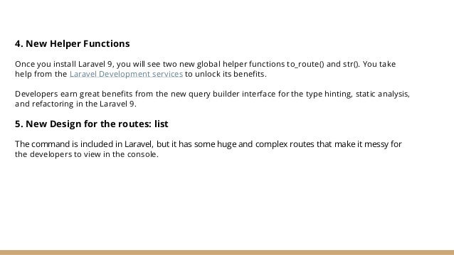 Laravel 9_ Unlock the Exciting Features Here!.pptx