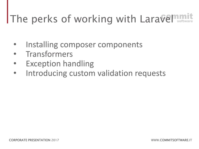 Laravel and angular | PPT