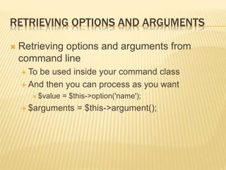 Laravel and artisan cli | PPTX | Programming Languages | Computing